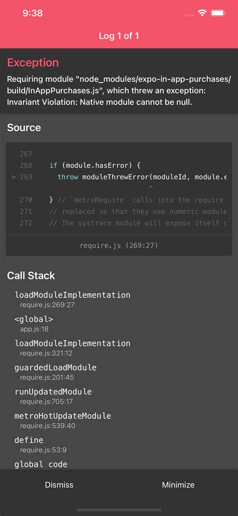 Native Module Cannot Be Null Issue 11786 Expo Expo GitHub