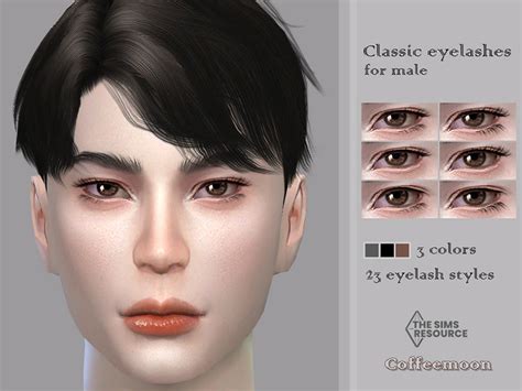 Best Male Eyelashes CC For The Sims 4 FandomSpot