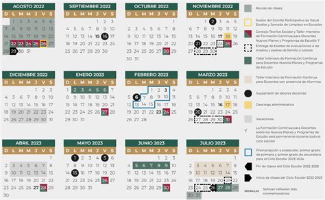 Calendario Escolar 2023 2024 En Pdf Image To U