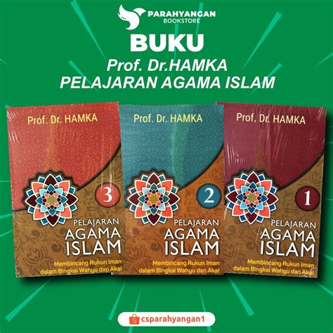 Jual BUKU PELAJARAN AGAMA ISLAM Jilid 1 2 Dan 3 Buya Hamka Shopee
