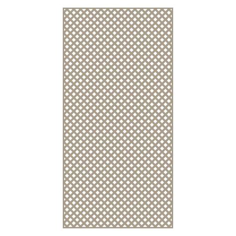 Reviews For Barrette Outdoor Living 4 Ft X 8 Ft Clay Privacy Diamond