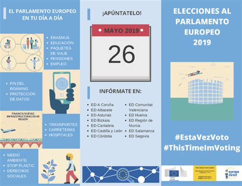 Elecciones al Parlamento Europeo 2019 Página web de Europe Direct