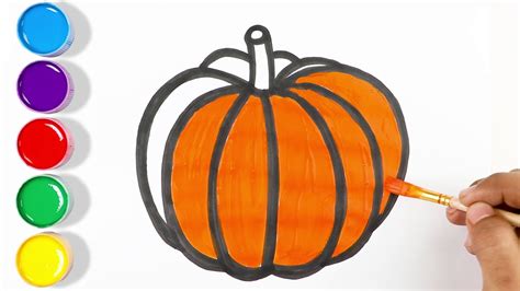 Steps To Draw A Pumpkin