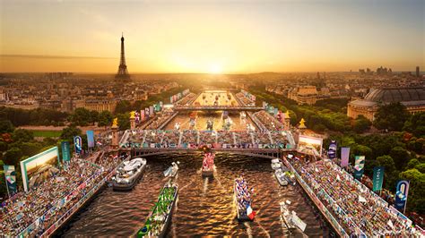 Spettacolo Alla Cerimonia Di Apertura Di Parigi Litalia Team