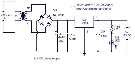 Variable Ac Power Supply Circuit Diagram