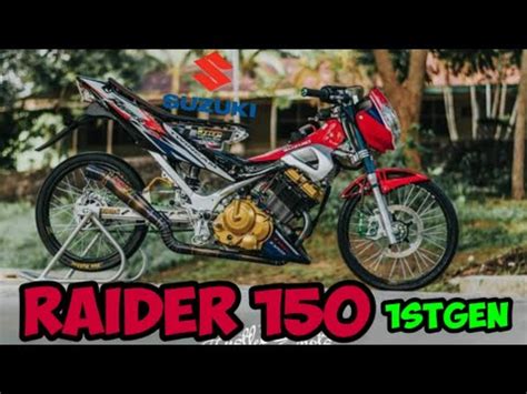 Suzuki Raider St Gen Thai Concept Youtube
