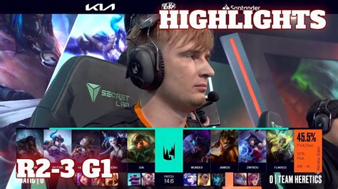 FNC Vs TH Game 1 Highlights Round 2 LEC Spring 2024 Playoffs
