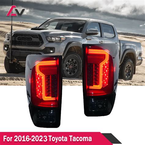 Winjet Led Tail Lights Toyota Tacoma Off