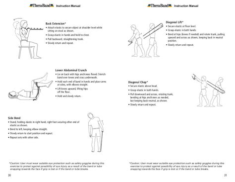 Printable Resistance Band Exercises For Seniors