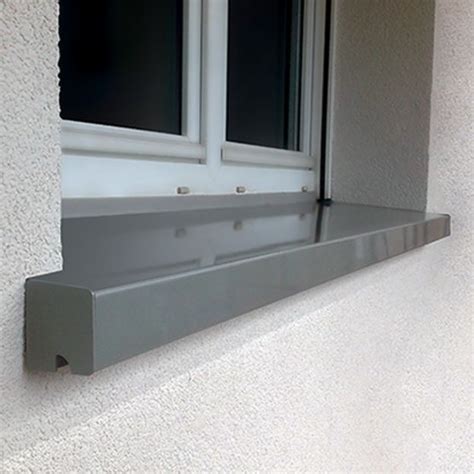 Système d appui de fenêtre en aluminium pour façade isolée Protegenet