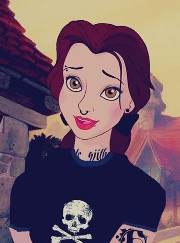 Original campaña de princesas de disney tatuadas