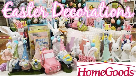 Homegoods Easter Decorations Shop With Me Youtube