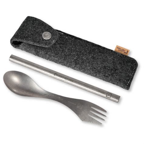 Light My Fire Spork N Straw Kit Titanium Cutlery Set Buy Online