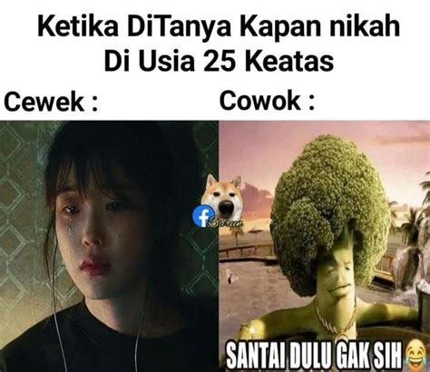10 Meme Kocak Brokoli Santai Dulu Gak Sih