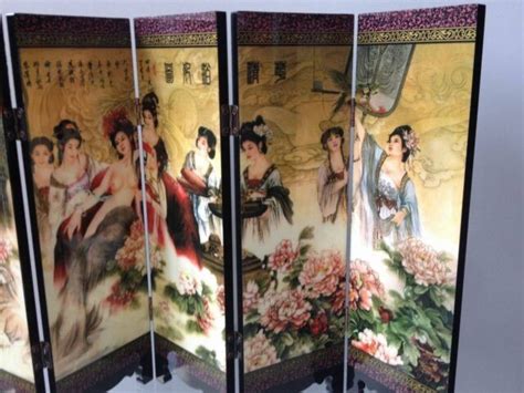 Exquisite Chinese Classical Lacquer Naked Beauties Grandado