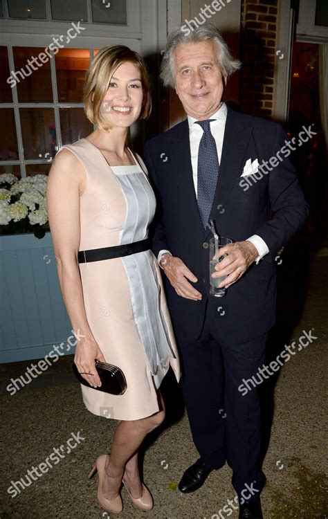Rosamund Pike Arnaud Bamberger Editorial Stock Photo Stock Image