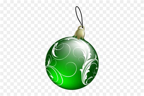 Beautiful Green Christmas Ball Png Clipart Holiday PNG FlyClipart