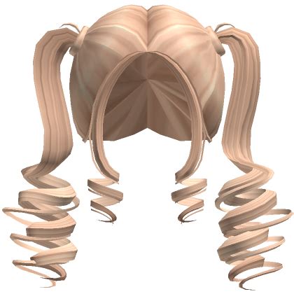 Preppy Lollipop Swirl Pigtails In Blonde Roblox
