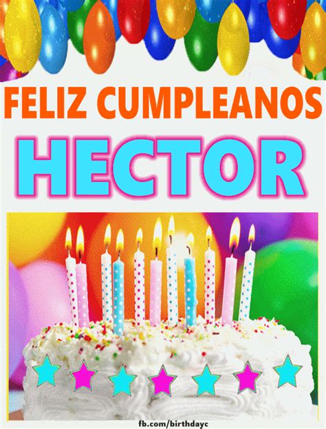 Feliz Cumpleaños HECTOR imágenes