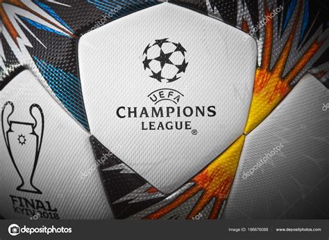 Kyiv Ukraine February 2018 Uefa Champions League Match Ball Adidas