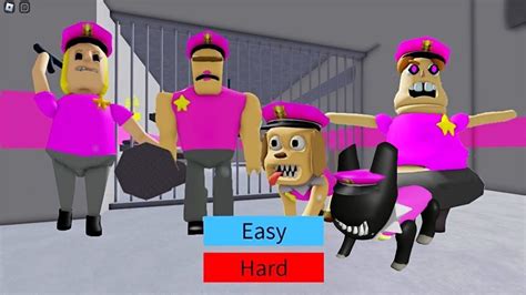 POLICE GIRL PRISON RUN Obby Full Gameplay Roblox YouTube
