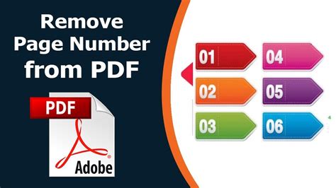 how to remove page numbers in pdf file using adobe acrobat pro dc in 2022 page number adobe