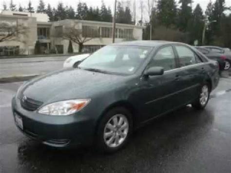 Toyota Camry Bellevue Wa Youtube