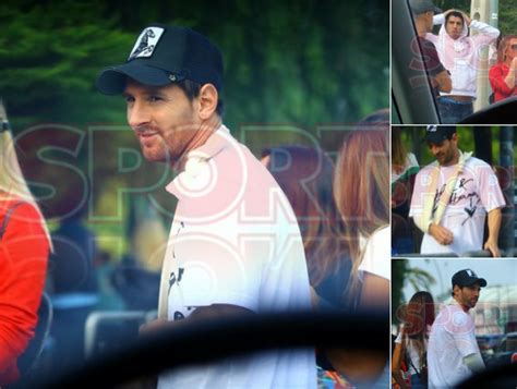 Primele Imagini Cu Lionel Messi Dupa Ce Si A Rupt Mana Cum A Fost
