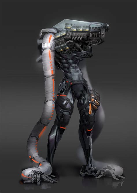 Anime Alien Concept Art