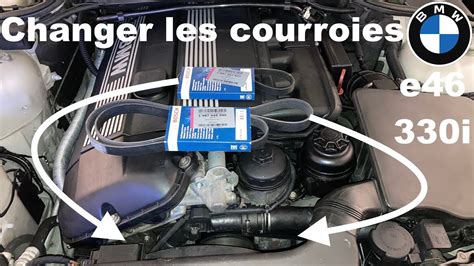 Changer Les Courroies Sur BMW E46 330i YouTube