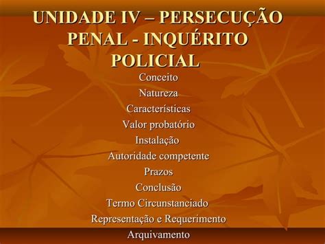 Aula Inquerito Policial 1 PPT