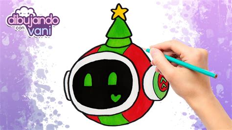 Como Dibujar Y Colorear Un Pet Pod De Navidad De Pk Xd Dibujos De Pk