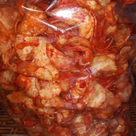 Jual Kripik Singkong Pedas Kripik Singkong Balado 1 Kg Shopee Indonesia