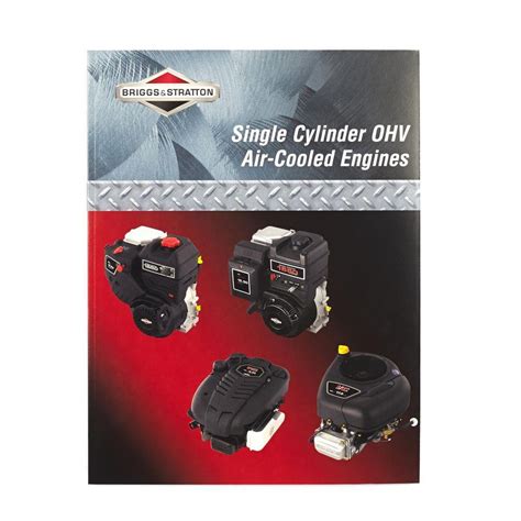 Briggs Stratton Repair Manual For Single Cylinder Ohv The
