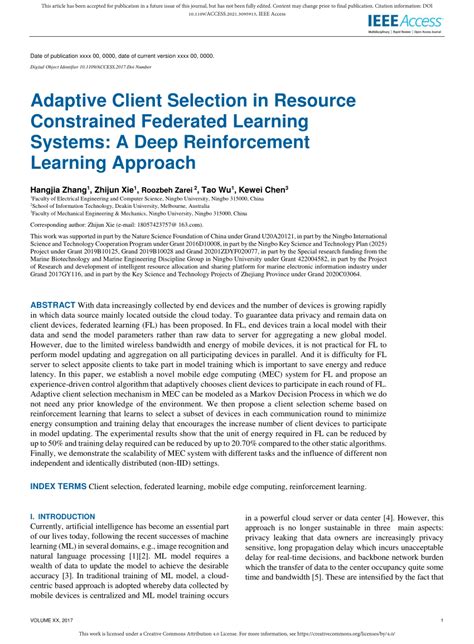 pdf adaptive client selection in resource constrained federated learning systems a deep