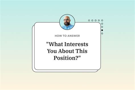 How To Answer What Interests You About This Position Examples