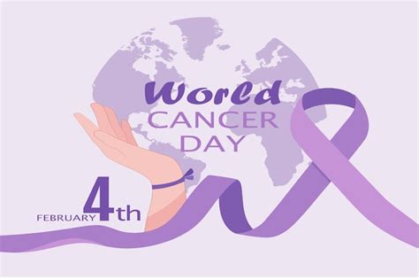 Premium Vector World Cancer Day Design Vector Illustration