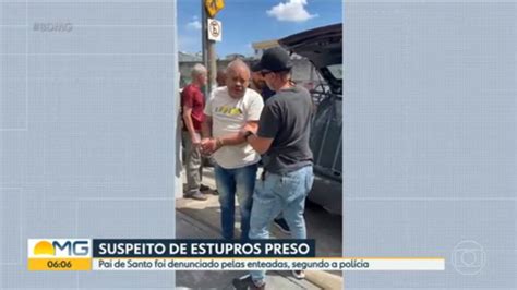 V Deo Pai De Santo Suspeito De Estupros Preso Em Ribeir O Das Neves