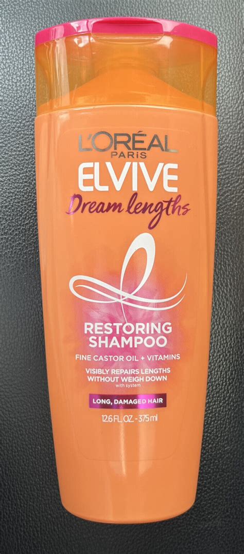 LOréal Paris Elvive Dream Lengths Restoring Shampoo Castor Oil
