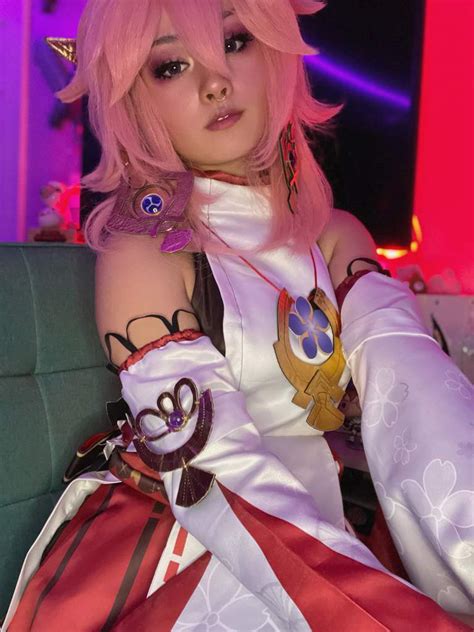Yaemiko Cosplay ️ Genshin Impact Amino