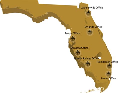 The Map Of Florida Maps Of Florida