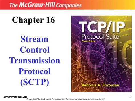 Stream Control Transmission Protocol Sctp
