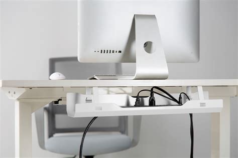 Under Desk Cord Management Cable Tray Organizer PrimeCables