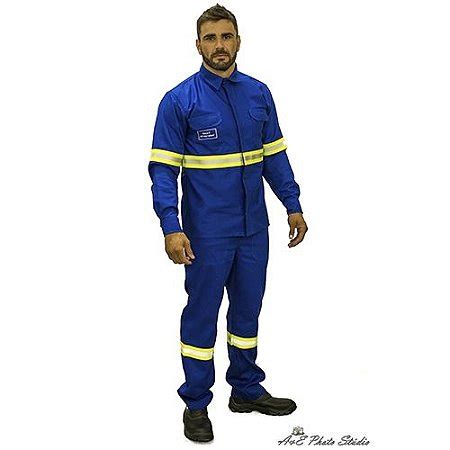 Conjunto Eletricista NR10 Refletivo Uniformes Profissionais Scudo