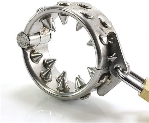Guspiun Edelstahl Cockring Mit Spikes Mann CBT Hoden Ballstretcher