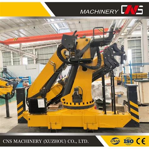 Customization Ton Hydraulic Knuckle Boom Truck Mounted Crane High