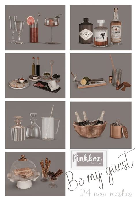 Be My Guest Pinkbox AnYe In 2024 Sims 4 Cc Furniture Sims 4