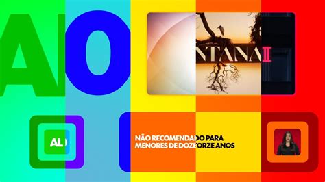 Novas vinhetas de classificação indicativa da Globo 2022 Simulação