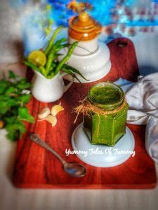 Green Chutney Recipe Dhania Pudina Chutney Yummy Tales Of Tummy