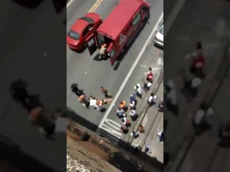 Mulher Cai Do Viaduto Na BR 393 Em Volta Redonda YouTube